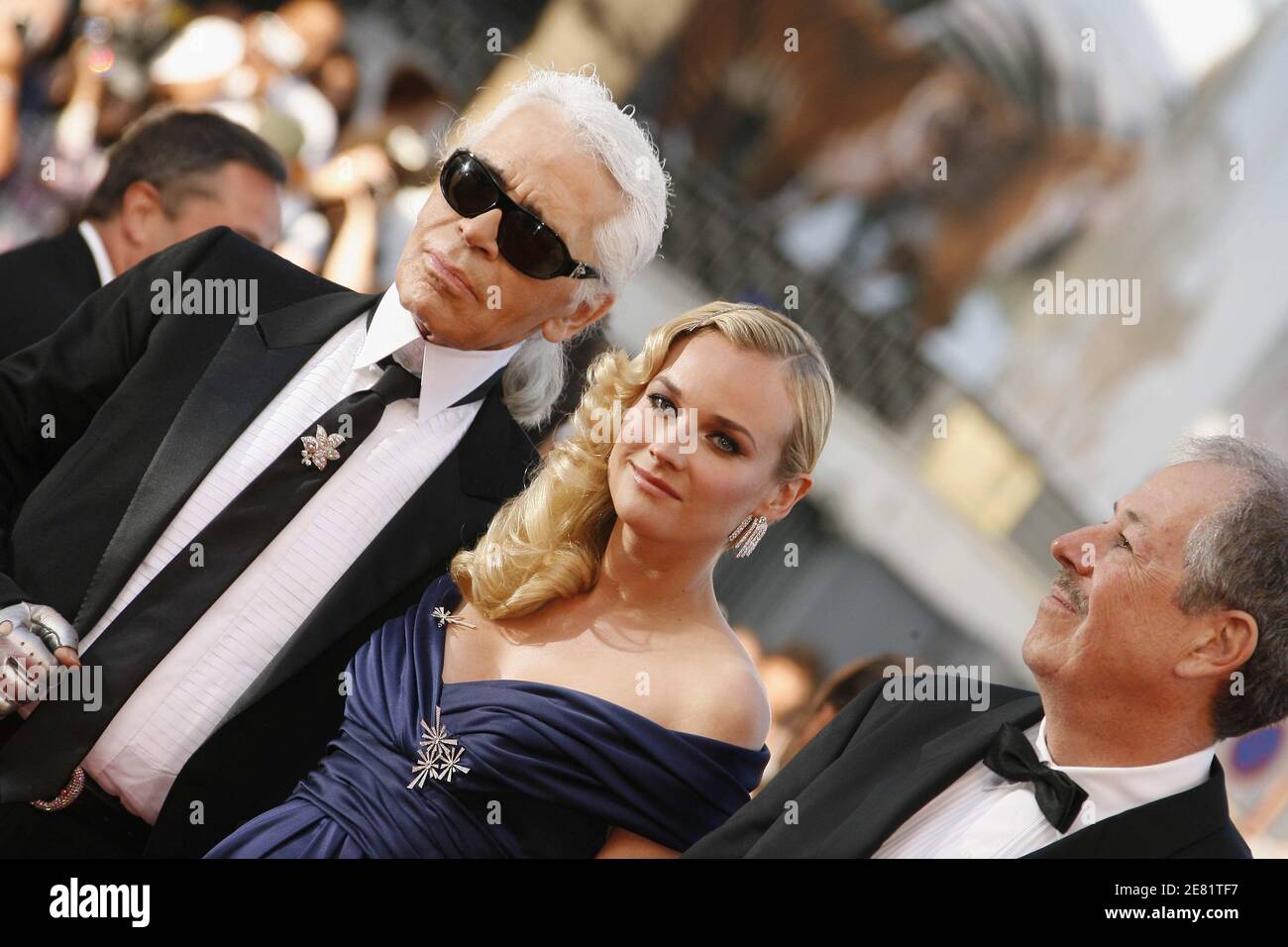 'Le symbole Karl Lagerfeld, l'actrice Diane Kruger et la réalisatrice ...