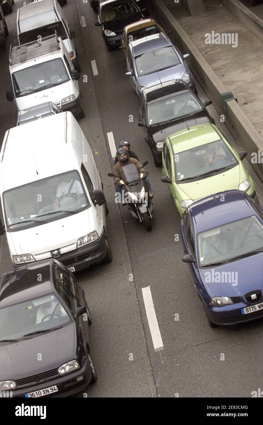 Embouteillage routier Banque de photographies et d’images à haute ...
