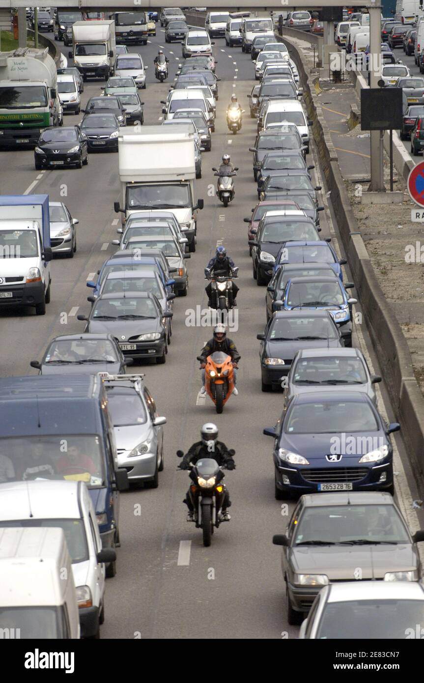 Embouteillage routier Banque de photographies et d’images à haute ...