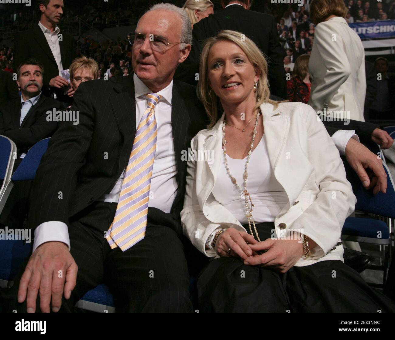 Franz Beckenbauer Wife Heidi Beckenbauer Banque d'image et photos - Alamy