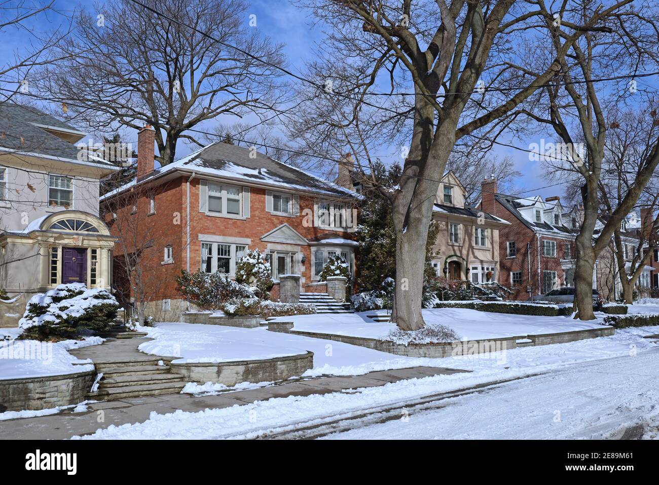 Toronto maison individuelle Banque de photographies et d’images à haute ...