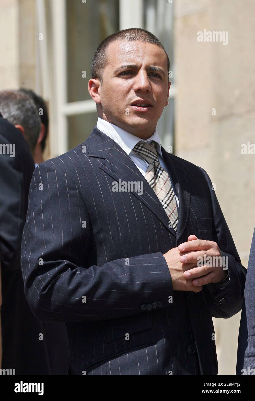 La chanteuse française Rai Faudel assiste à la fête du jardin qui s'est ...