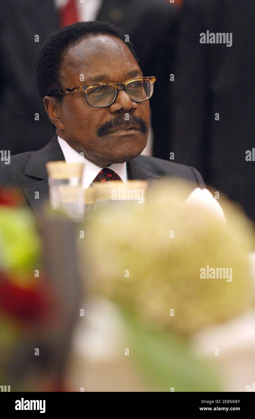 President gabon omar bongo ondimba Banque de photographies et d’images ...