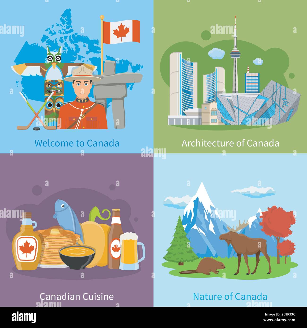 La culture canadienne points de repère nature et cuisine pour les ...