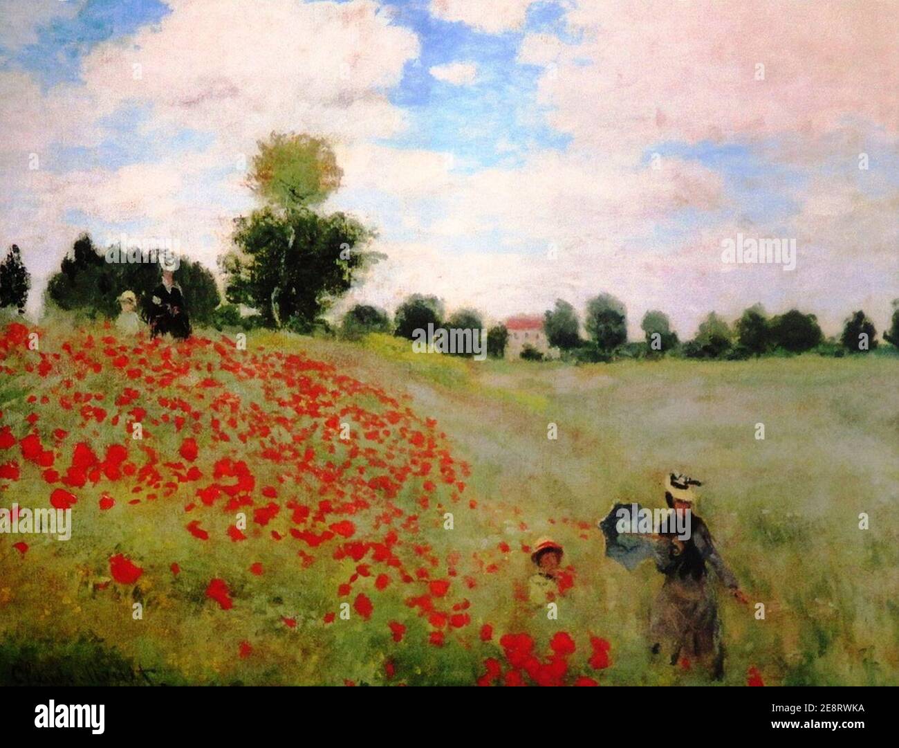 Coquelicots monet Banque de photographies et d’images à haute ...