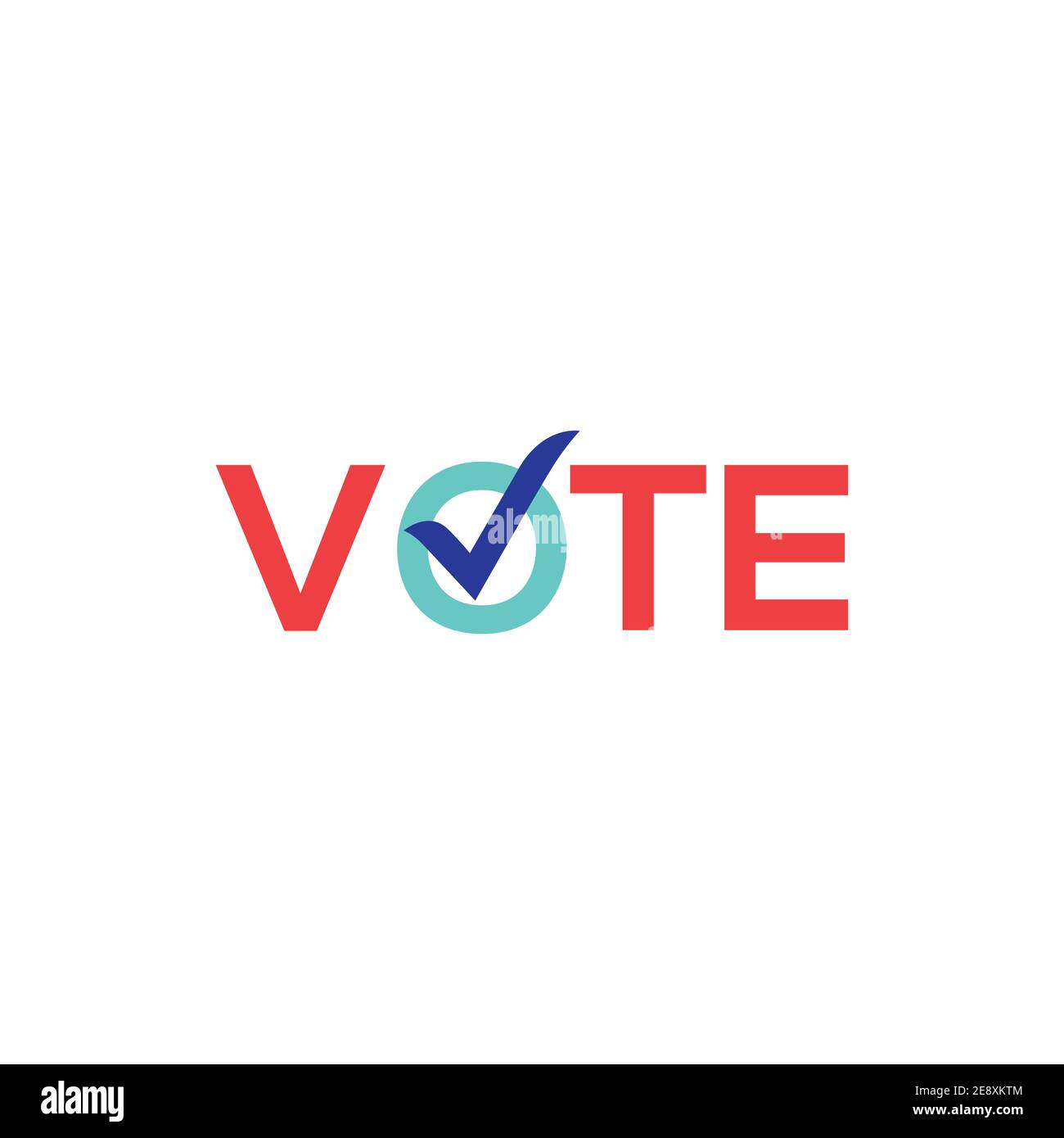 Symbole d'élection de l'icône de vecteur de vote. Motif symbole de ...