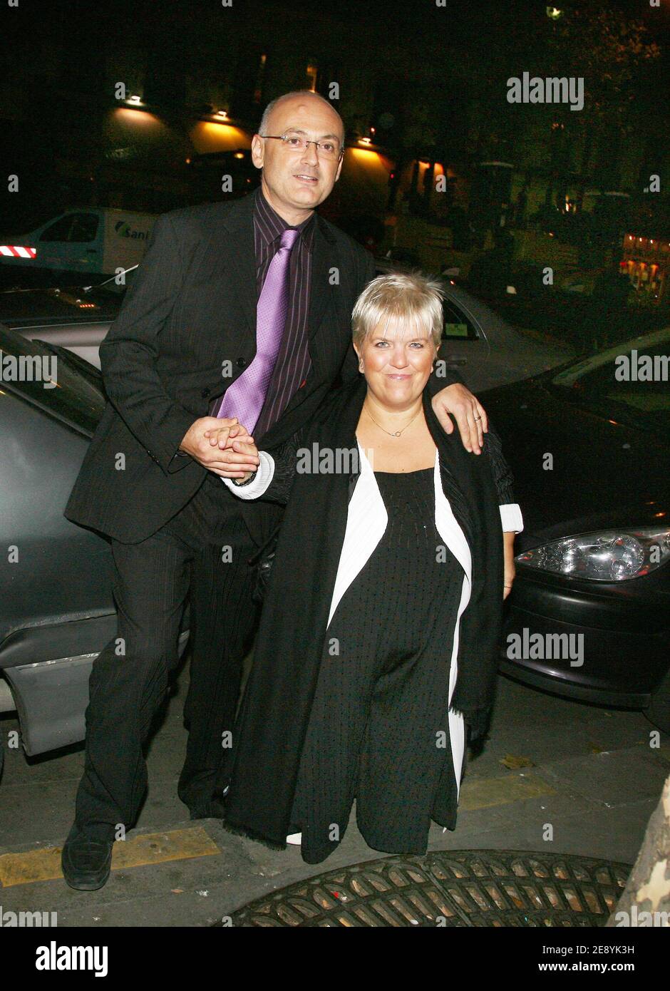 L'actrice Mimie Mathy et son mari Benoist arrivent à l'ouverture de la ...