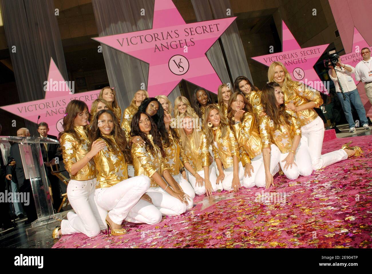 Les modèles Secret Angels de Victoria Heidi Klum, Adriana Lima ...