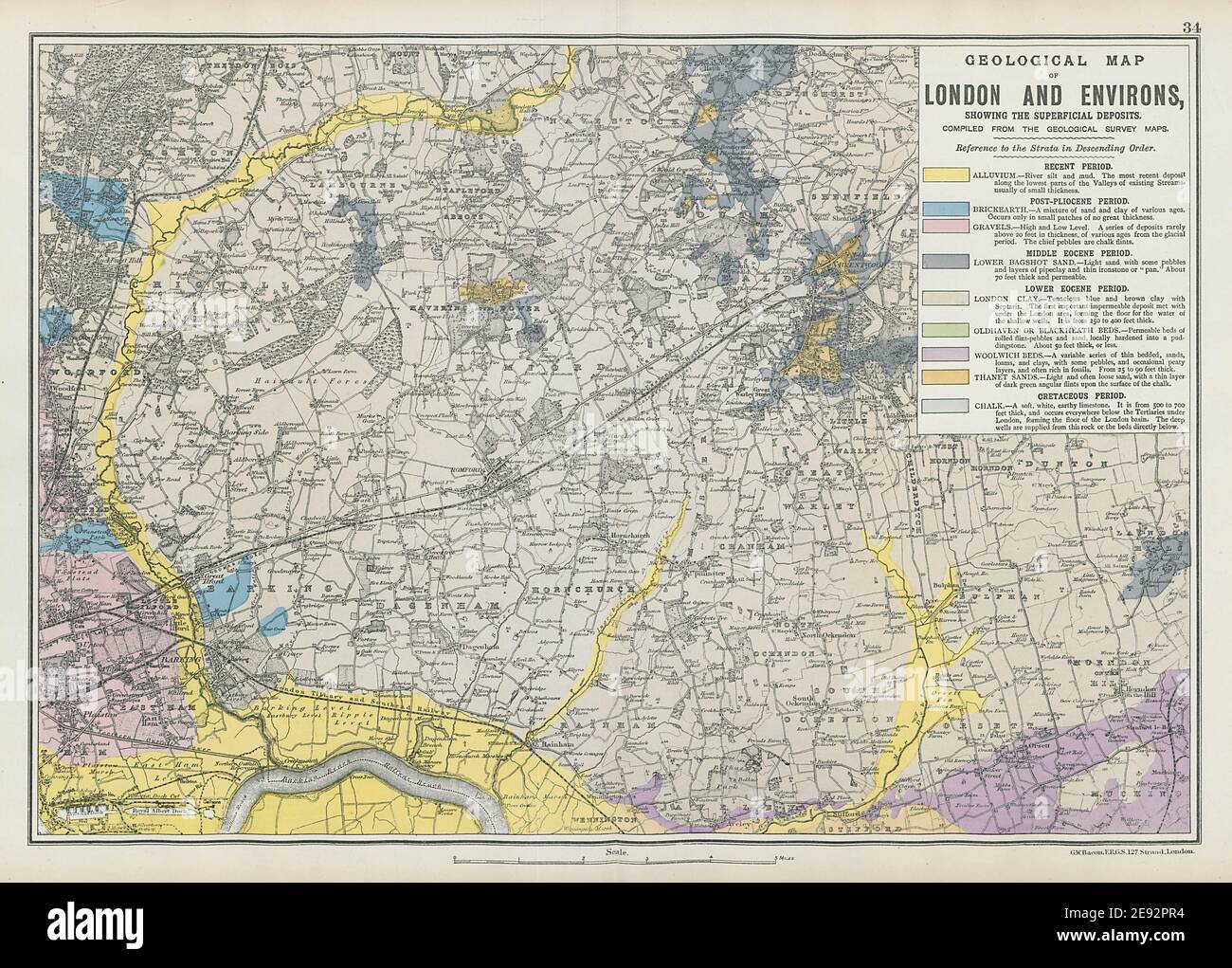 Carte de dagenham Banque de photographies et d’images à haute ...