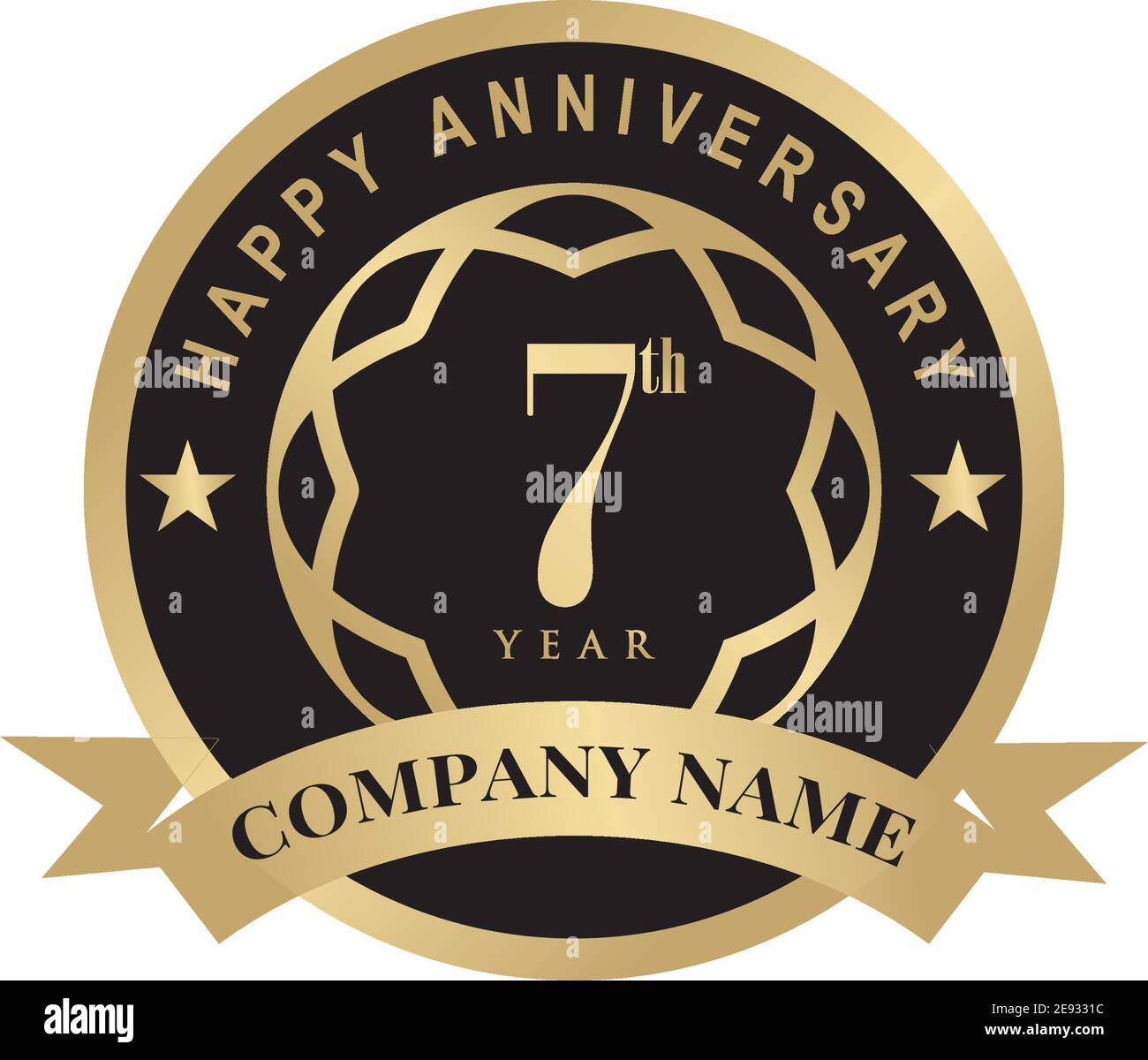 Happy 7th birthday Banque d'images vectorielles - Page 2 - Alamy