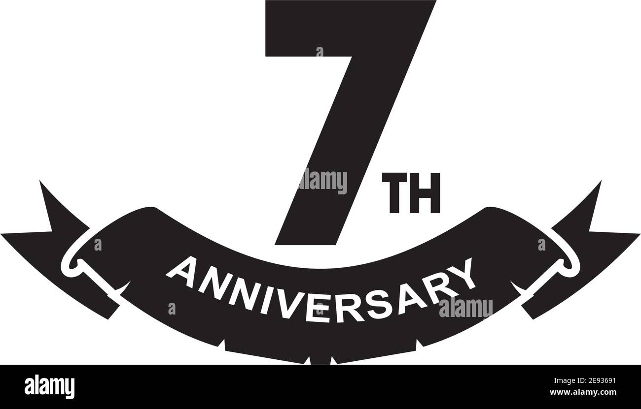 Carte invitation anniversaire 7 ans Banque de photographies et d’images ...