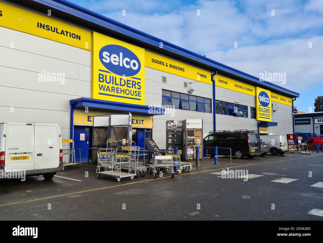 Builders merchants Banque de photographies et d’images à haute ...