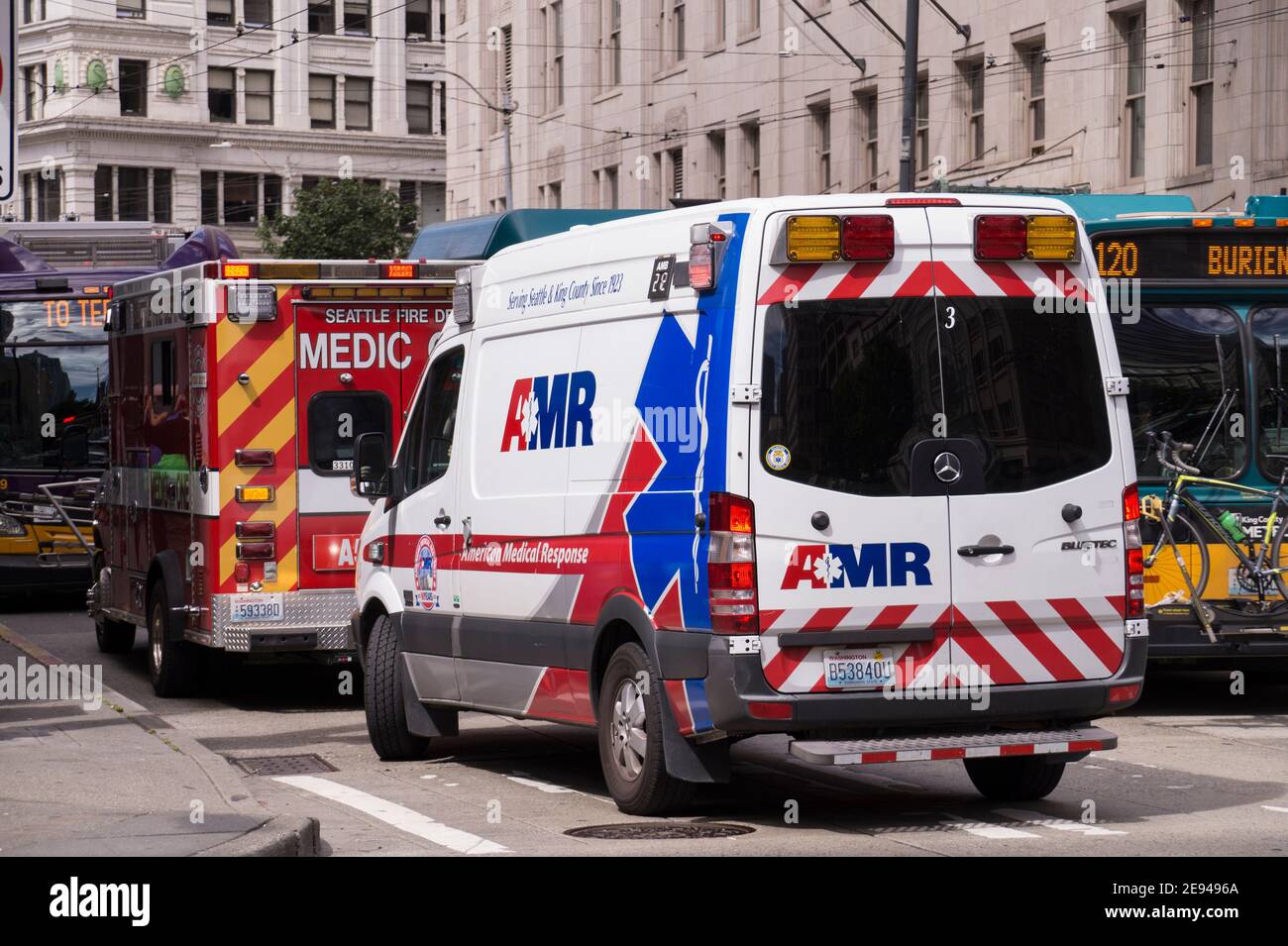 American medical response Banque de photographies et d’images à haute résolution - Alamy