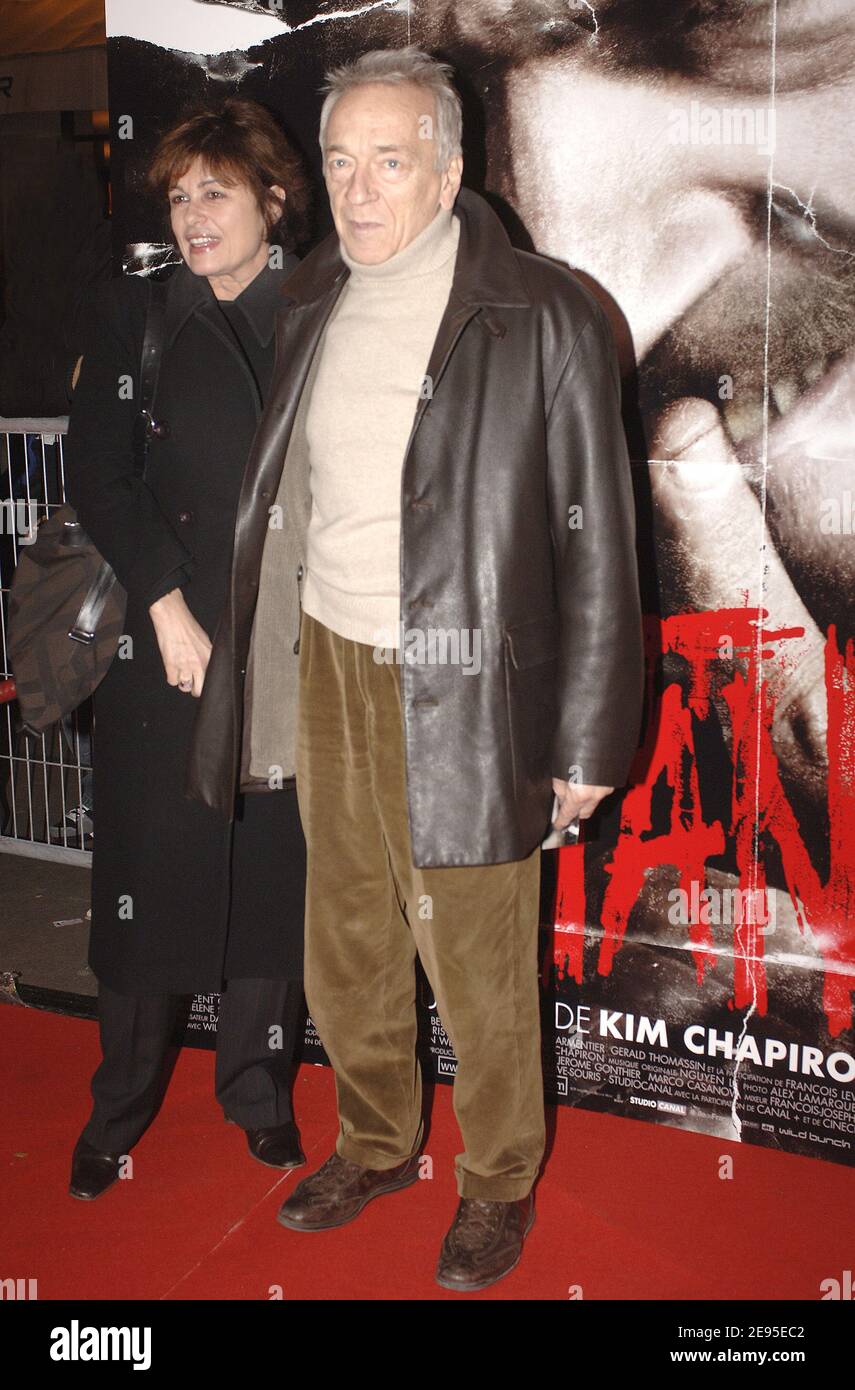 L'acteur français Jean-Pierre Cassel et sa femme Anne assistent à la ...