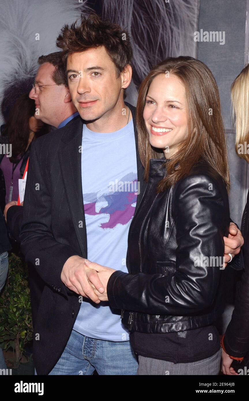 Robert downey jr and susan levin Banque de photographies et d’images à ...