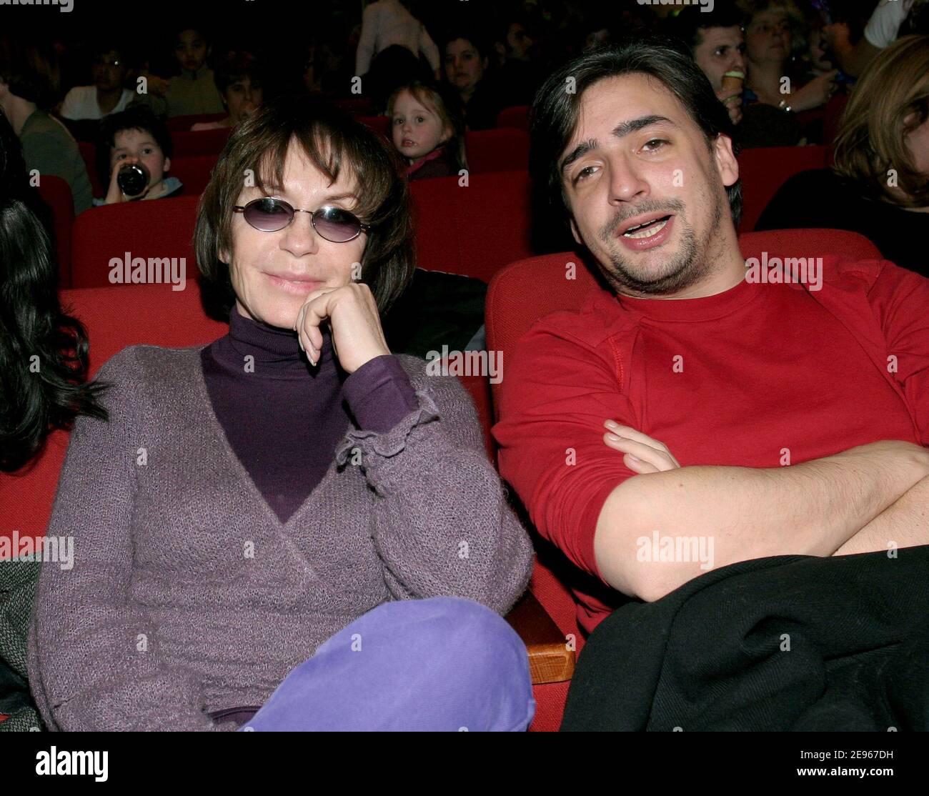 EXCLUSIF. L'actrice française Daniele Evenou et son fils Frederic ...