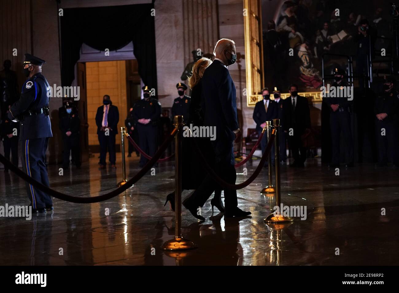Le président Joe Biden et la première dame Jill Biden - les membres de ...