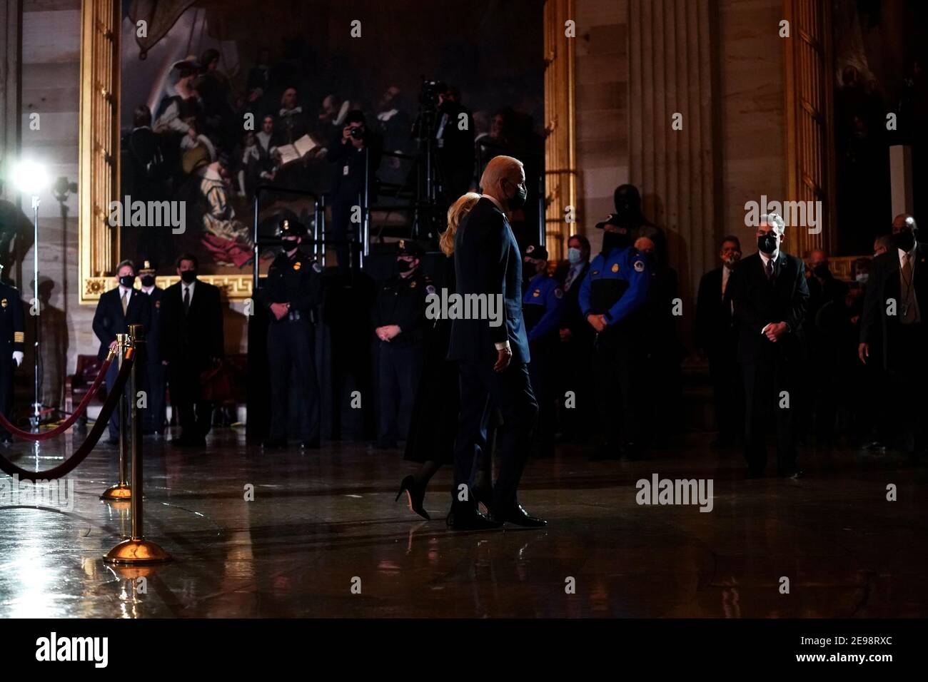 Le président Joe Biden et la première dame Jill Biden - les membres de ...