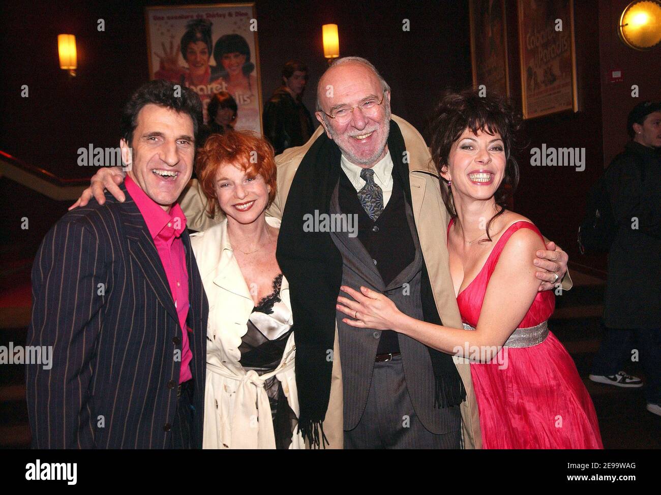 Les acteurs et acteurs français Shirley et Dino, l'acteur français Jean ...