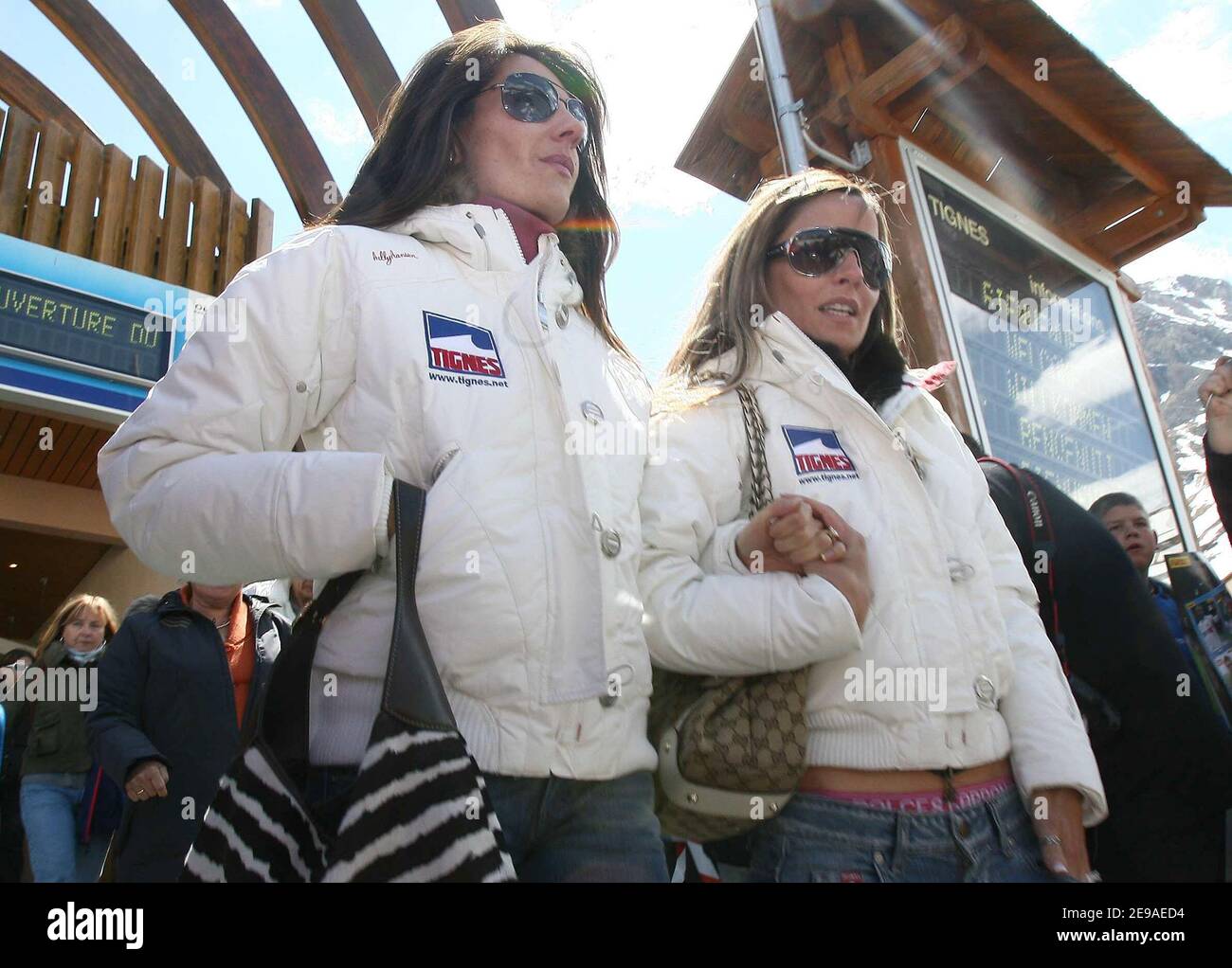 David trezeguet et sa femme Banque de photographies et d’images à haute ...