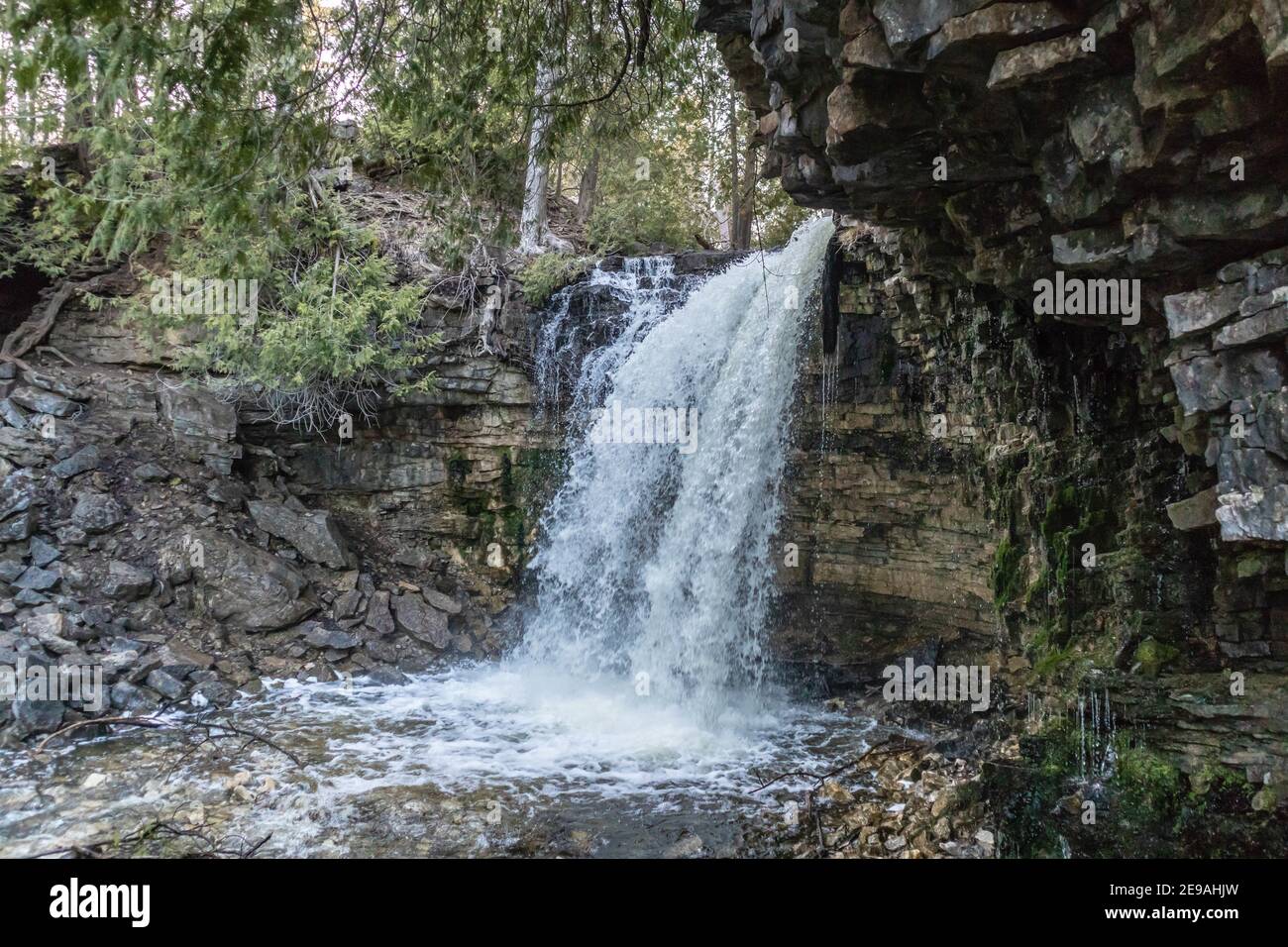 Halton falls Banque de photographies et d’images à haute résolution - Alamy