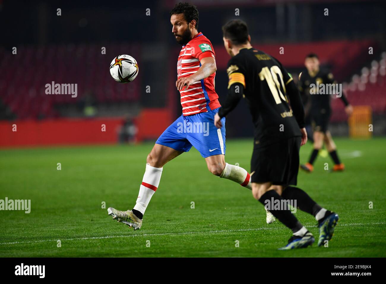 German Sanchez of Granada CF en action pendant le match quart-finale de ...