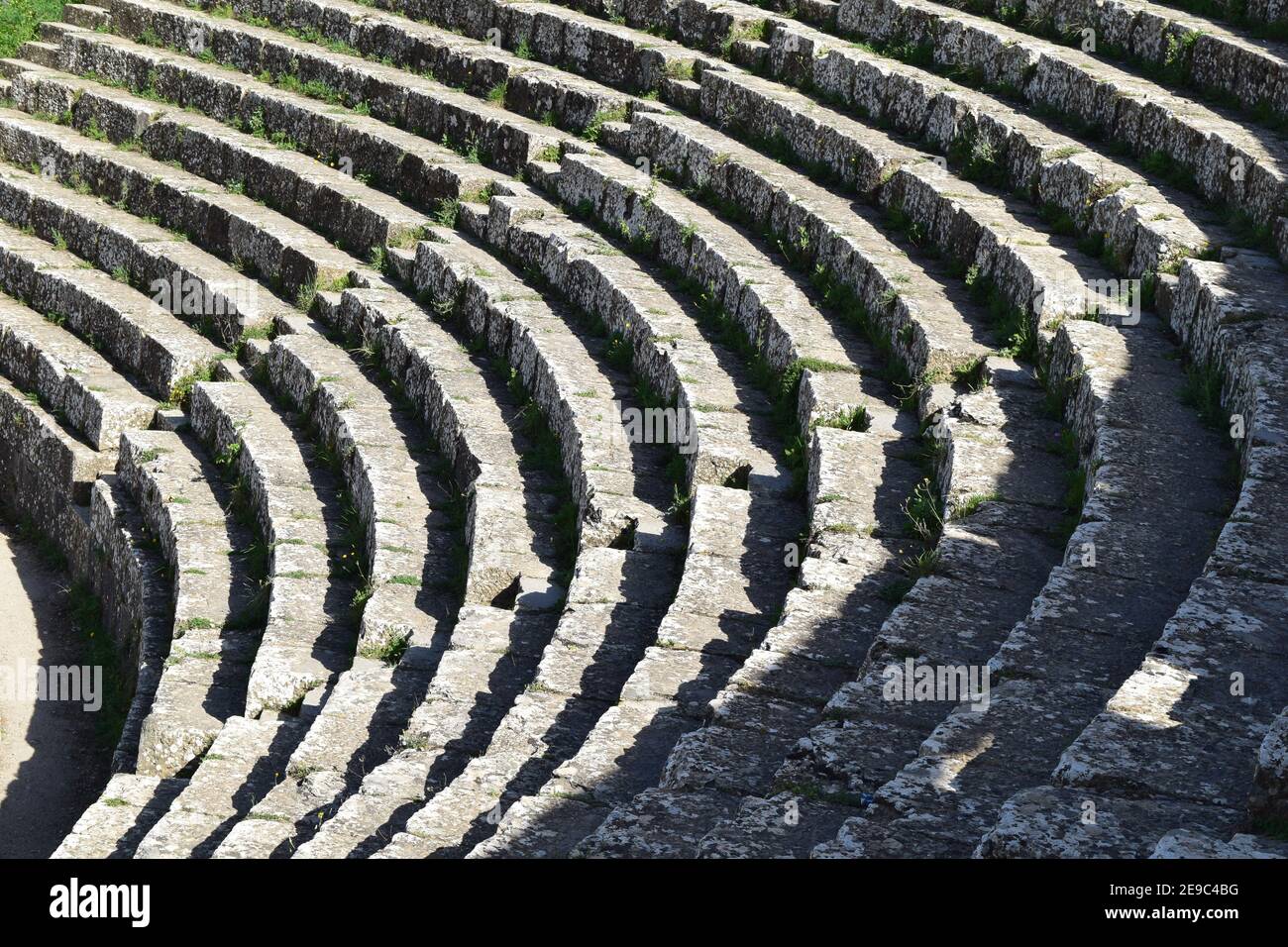 Ruines romaines de la ville de djemila Banque de photographies et d ...