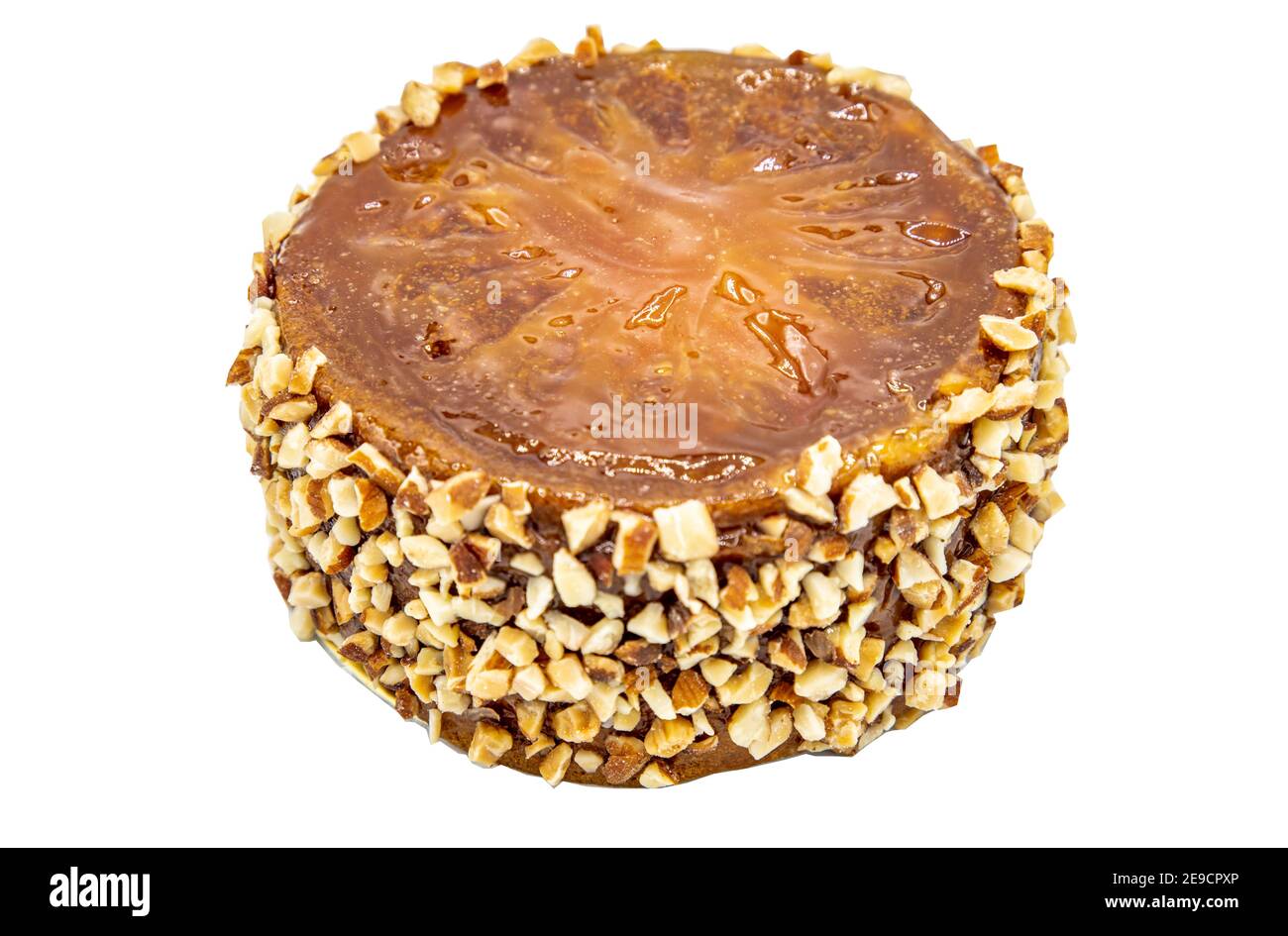 Dessert sucré thaïlandais Fusion : gâteau aux fruits Bael isolé sur ...