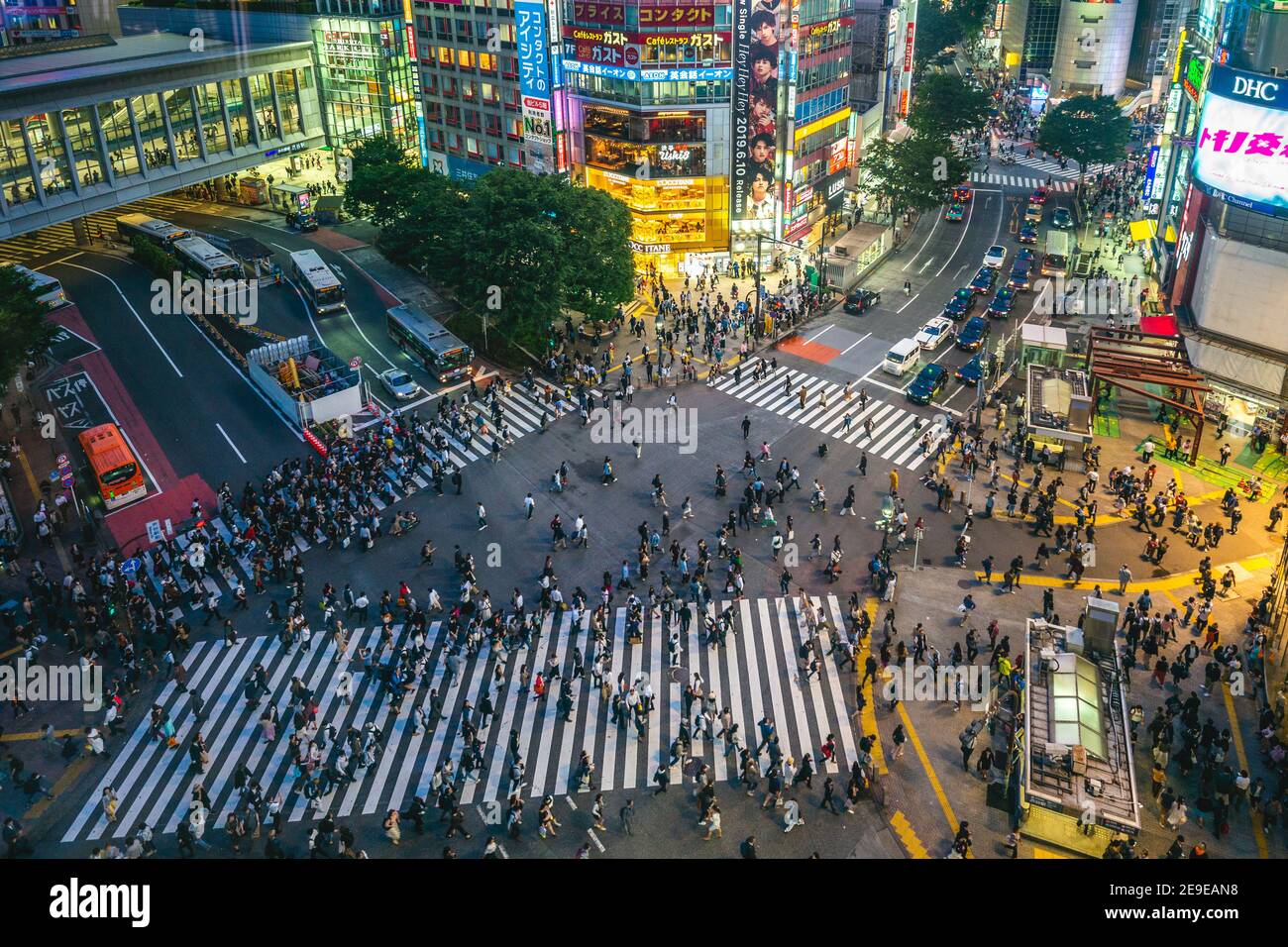 12 juin 2019 : Shibuya Crossing, une intersection célèbre et ...