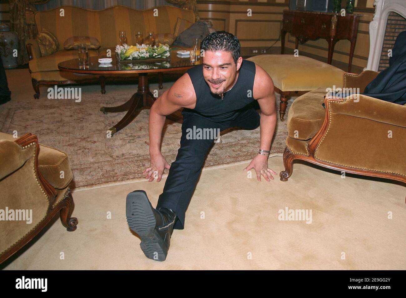 Alexandre Anthony lors du lancement de la nouvelle agence modèle 'waren ...