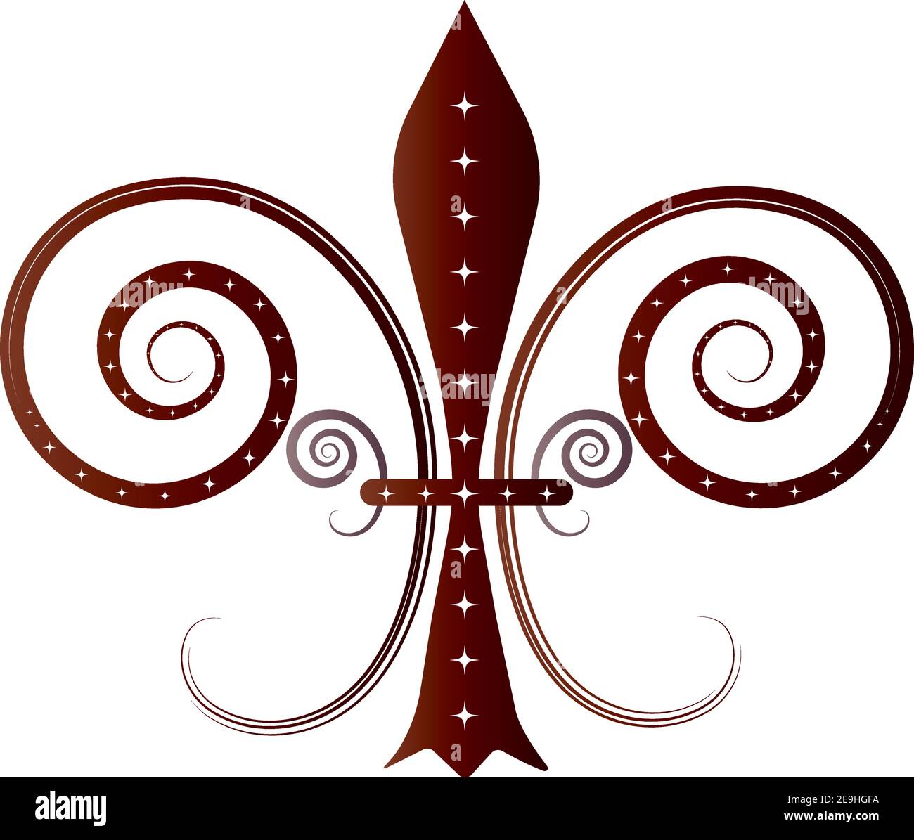 Fleur de lys symbole Banque d'images vectorielles - Page 2 - Alamy