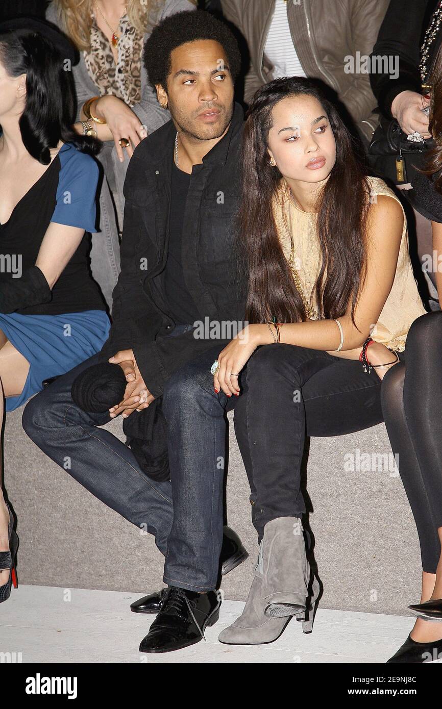 Lenny kravitz and daughter zoe kravitz Banque de photographies et d ...