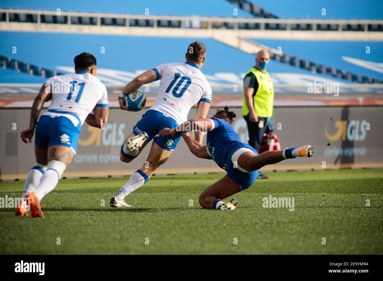 Paolo garbisi rugby Banque de photographies et d’images à haute ...