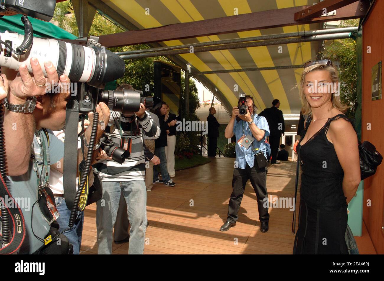 Laurence ferrari roland garros Banque de photographies et d’images à ...