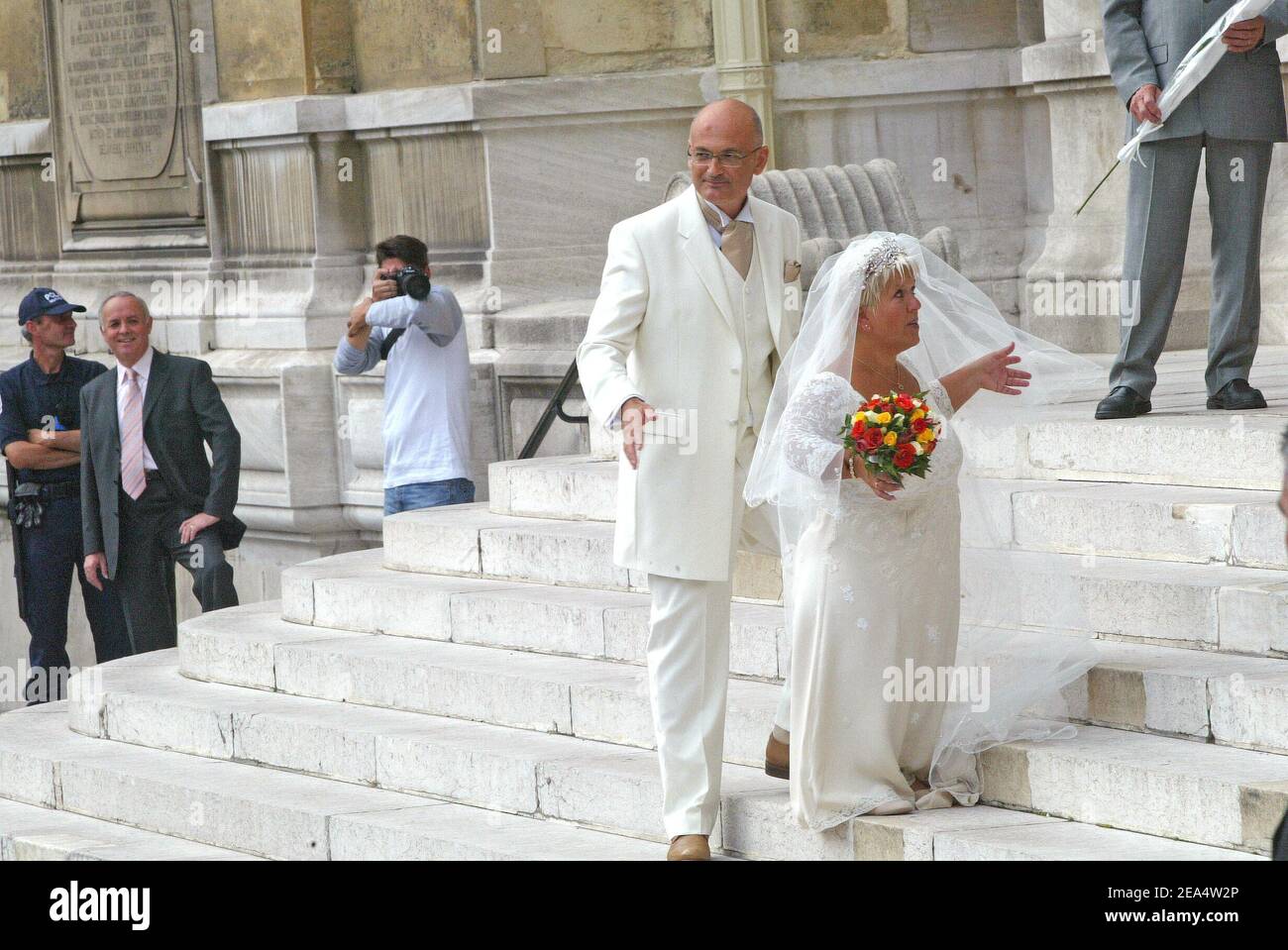 L'actrice française Mimie Mathy et le mariage de l'actrice Benoist ...