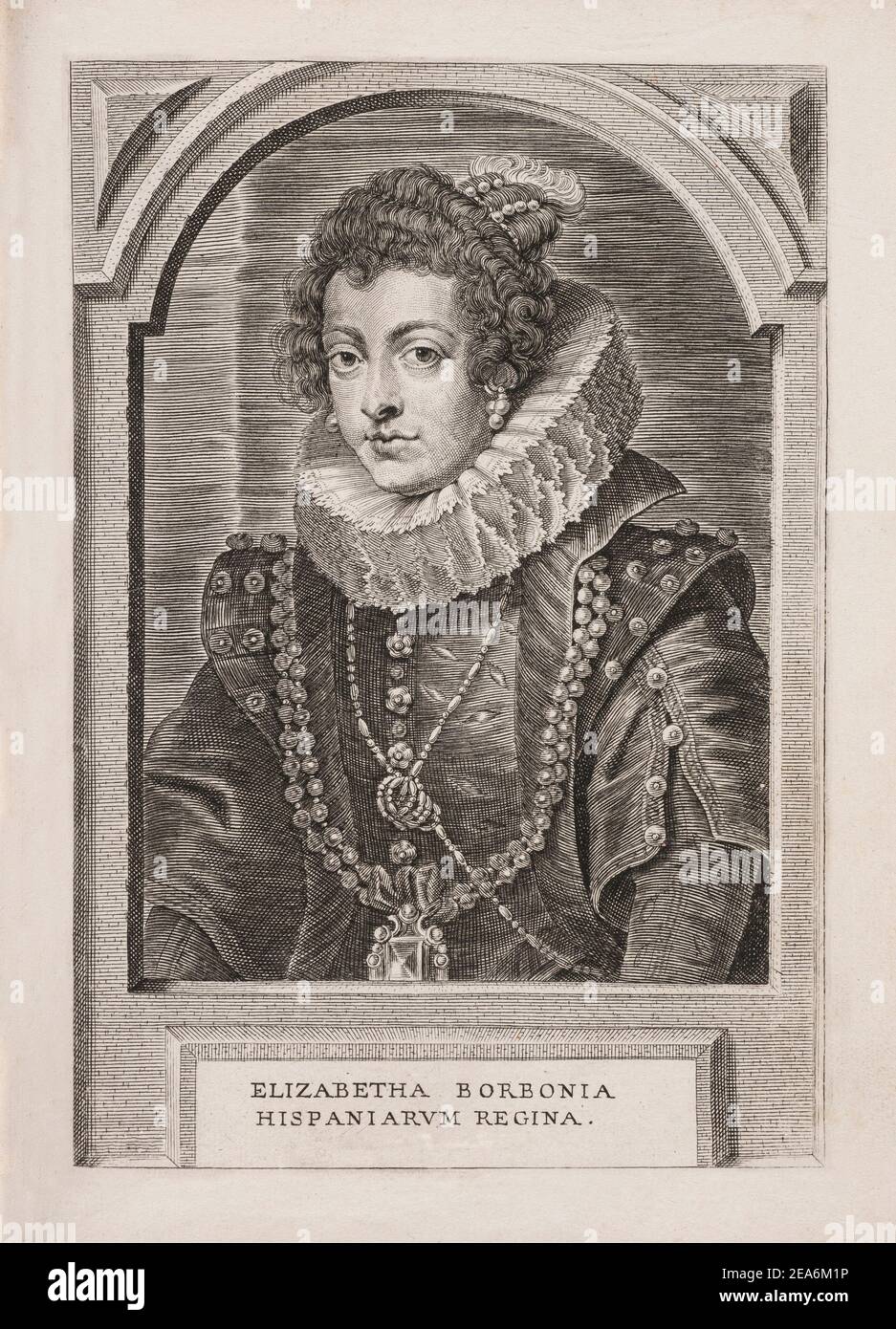 Elisabeth de France (1602 - 1644) fut Reine consort d'Espagne (1621 à ...
