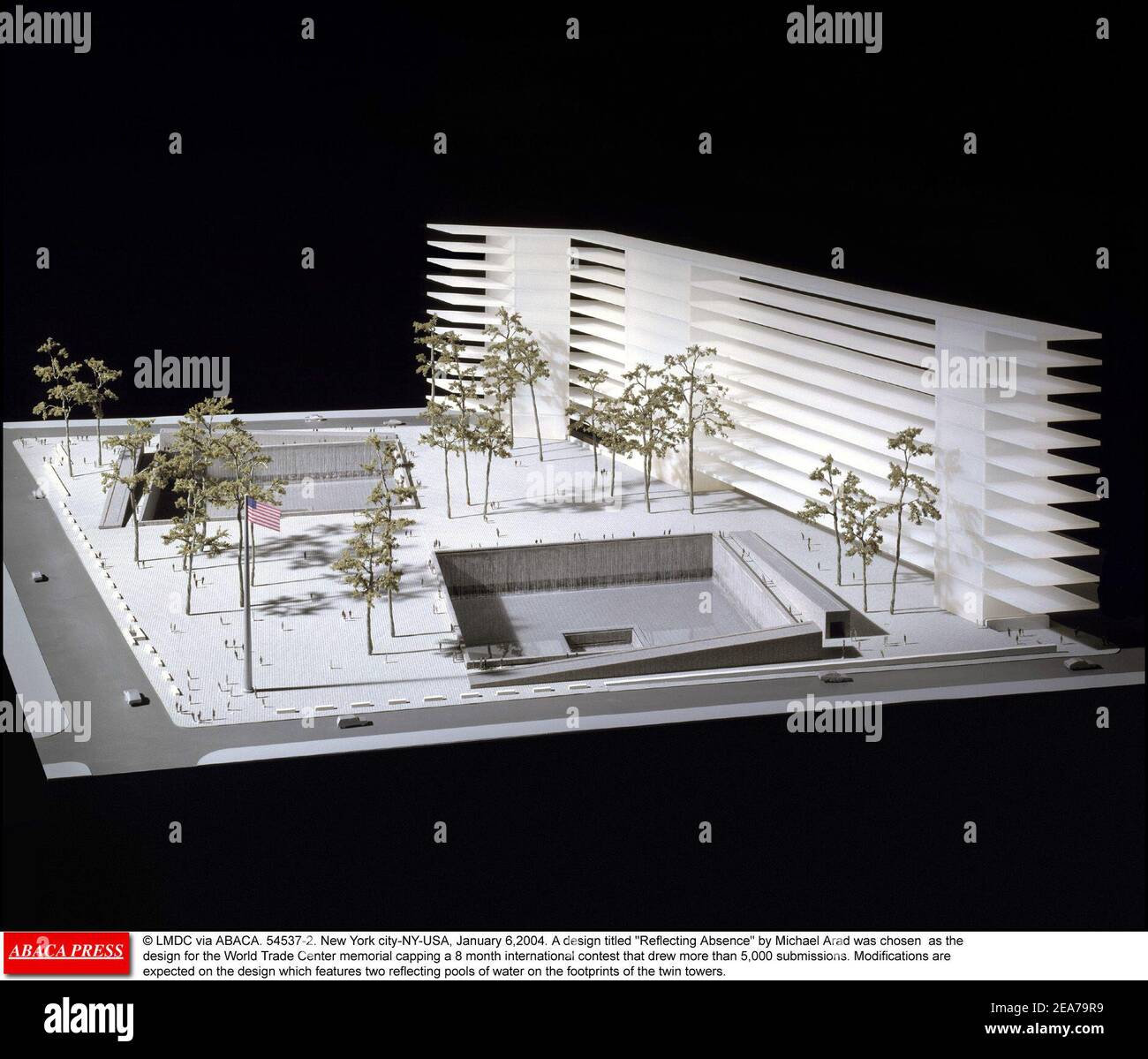 © LMDC via ABACA. 54537-2. New York City-NY-USA, janvier 6,2004. Un ...