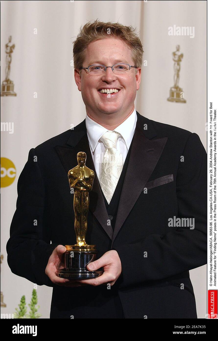 Andrew Stanton avec son film d'animation Award for Best pour trouver ...