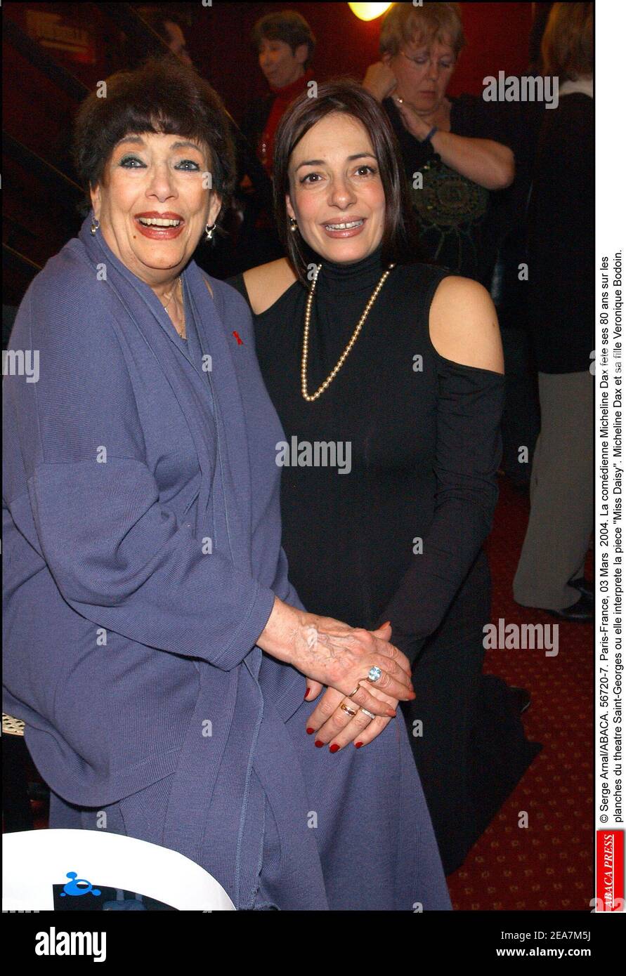 © Serge Arnal/ABACA. 56720-7. Paris-France, 03 mars 2004. La com dienne ...