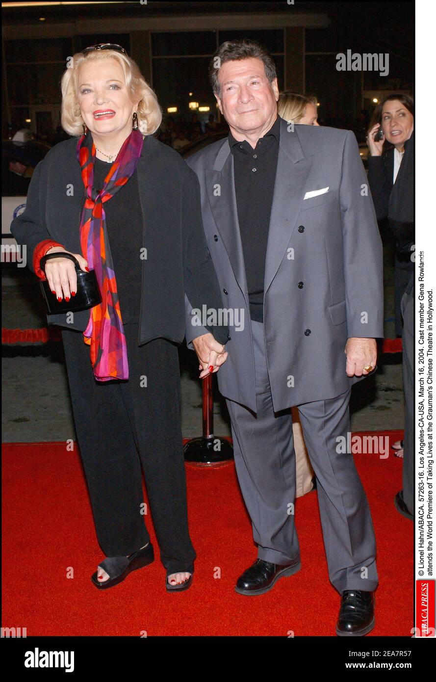Gena rowlands and robert forrest Banque de photographies et d’images à ...