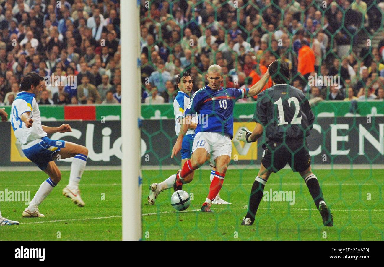 Zinedine zidane france during group Banque de photographies et d’images ...