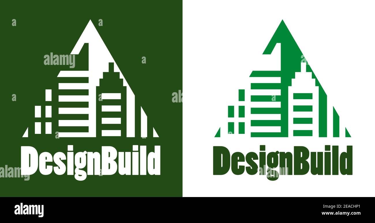 Logo et symboles de la maison. Logo vecteur immobilier écologique ...