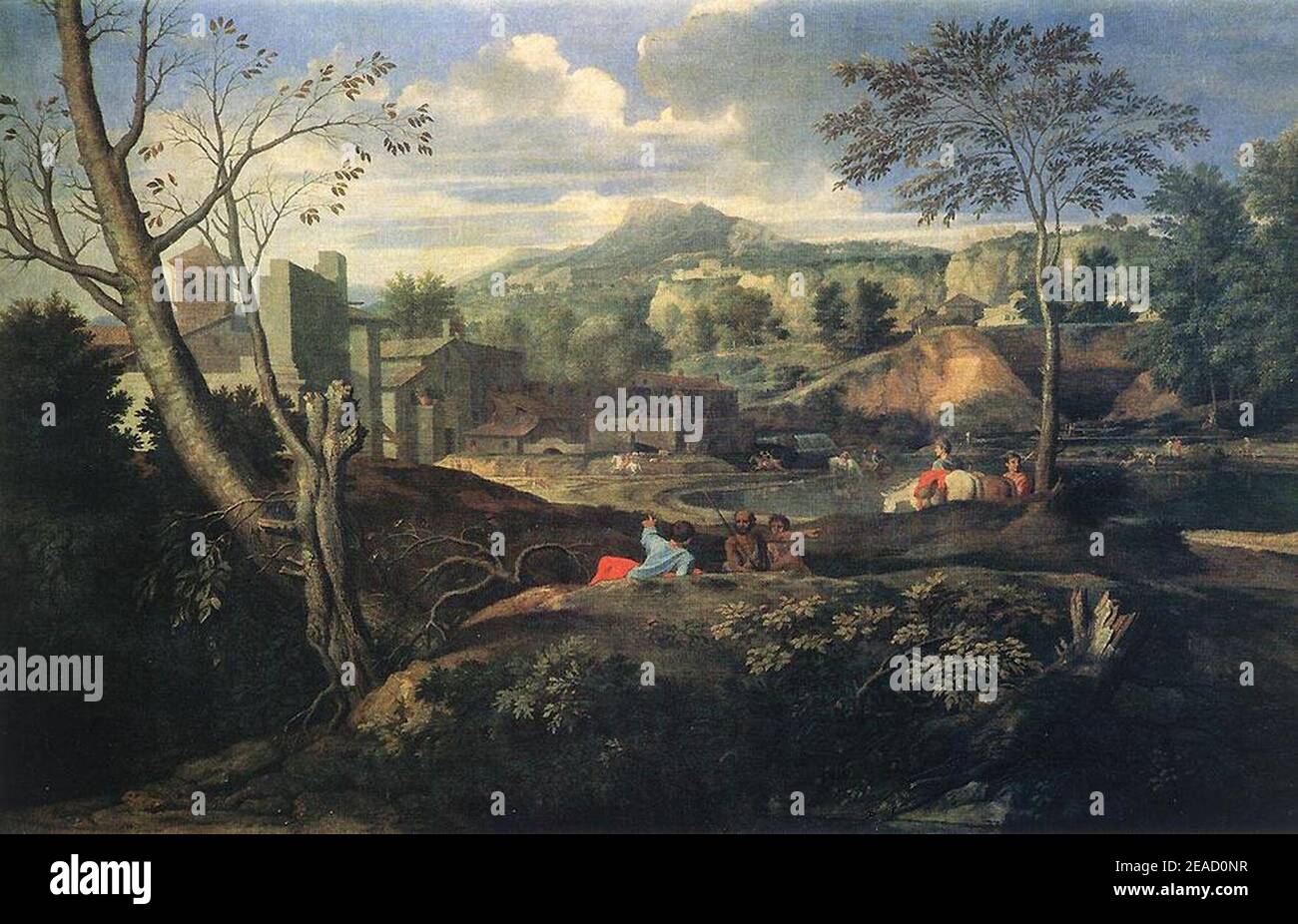 Nicolas poussin landscape Banque de photographies et d’images à haute ...