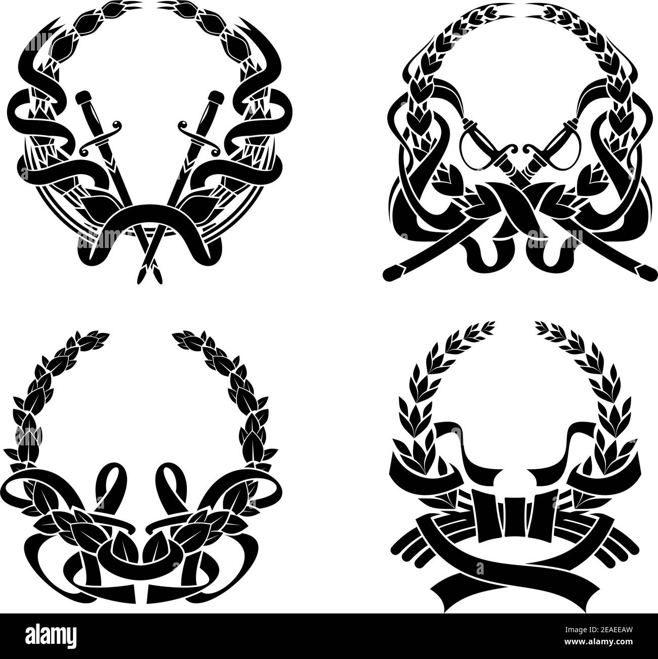 Blason blason Banque d'images noir et blanc - Page 2 - Alamy