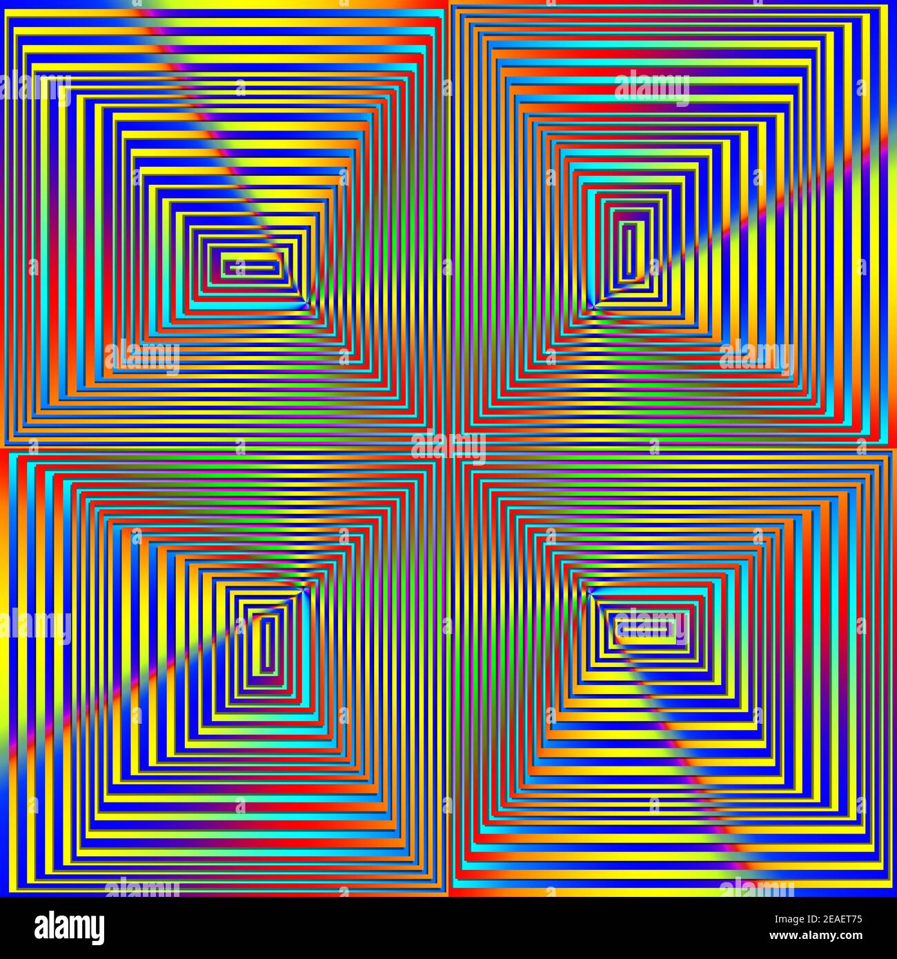 Optical Illusion Illustration Banque d'image et photos - Alamy