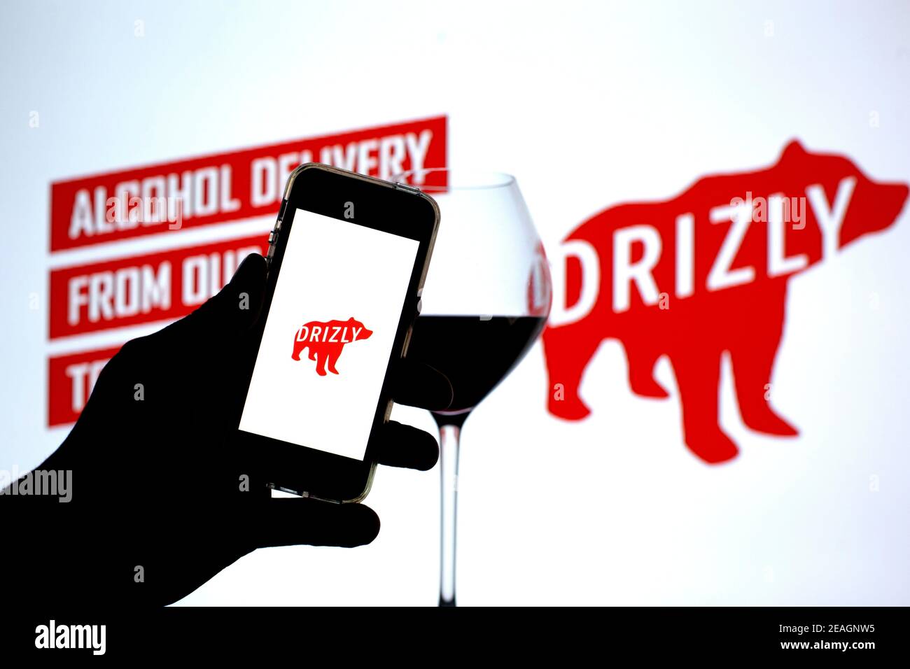 Logo drizly Banque de photographies et d’images à haute résolution - Alamy