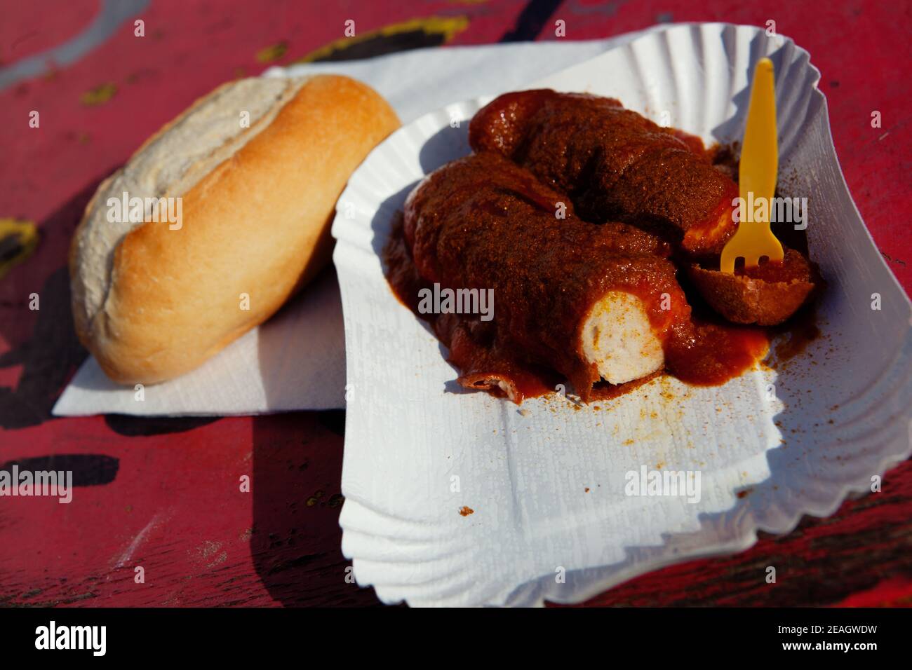 Currywurst stand Banque de photographies et d’images à haute résolution ...