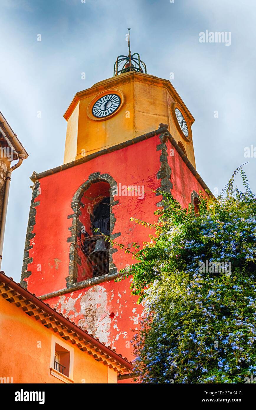 Horloge Et Clocher Banque d'image et photos - Alamy