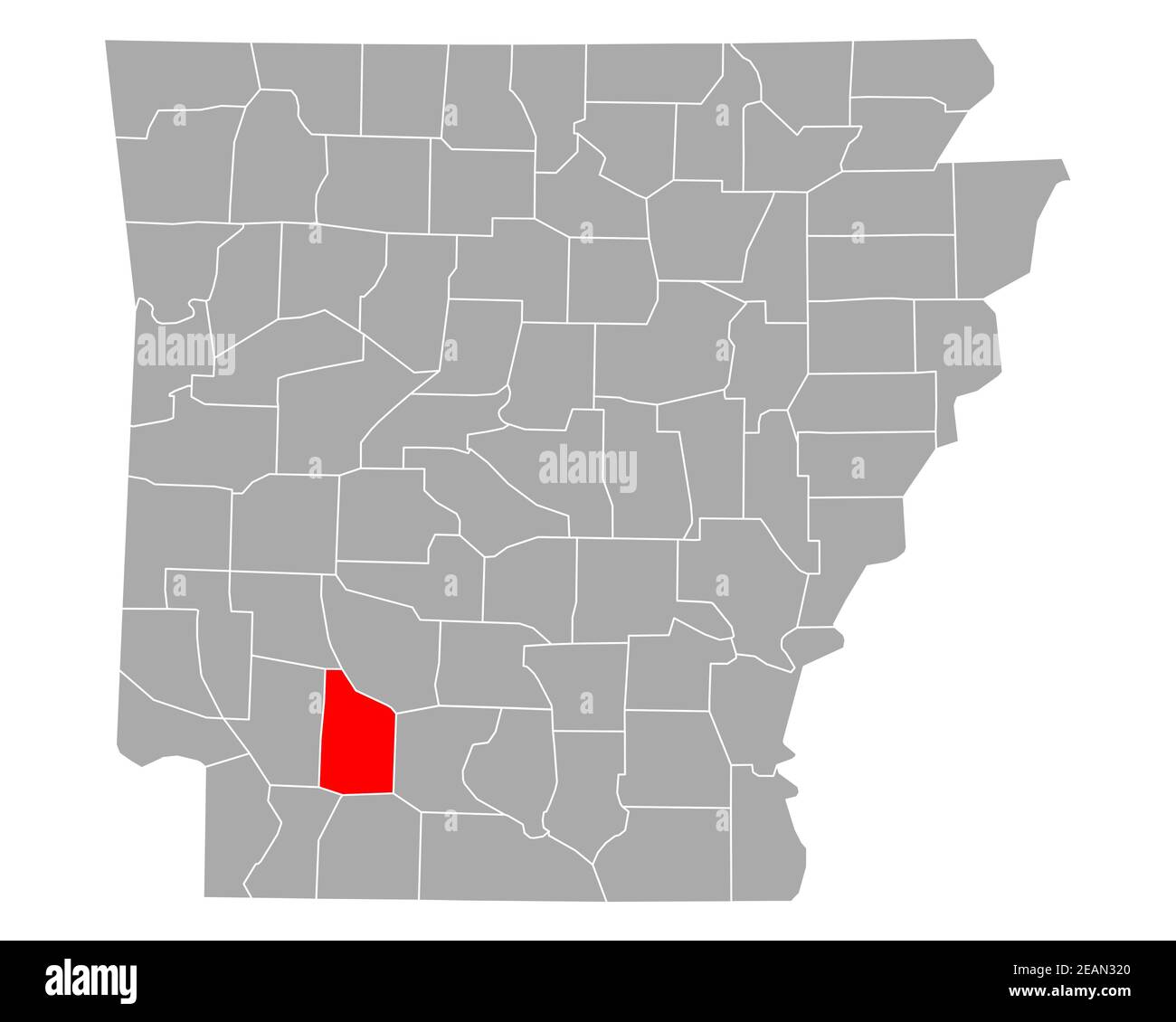 Nevada county map Banque de photographies et d’images à haute ...