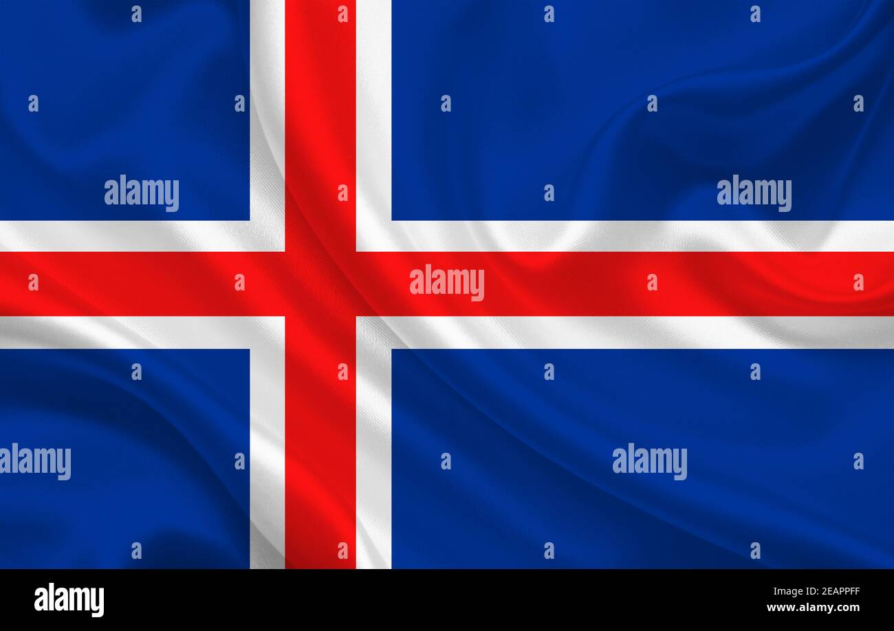 Drapeau national islande Banque de photographies et d’images à haute ...